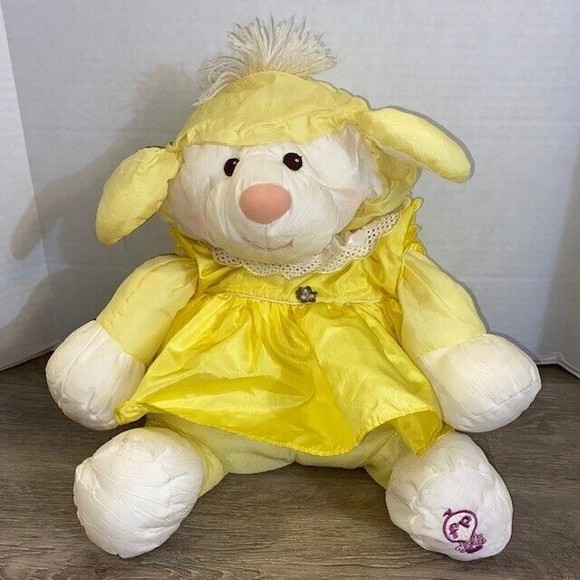 Fisher-Price | Toys | Fisher Price Puffalump Yellow Lamb Plush With ...